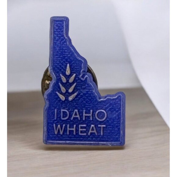 Accessories | Vintage Idaho State Wheat Commission Lapel Pin Blue Logo ...
